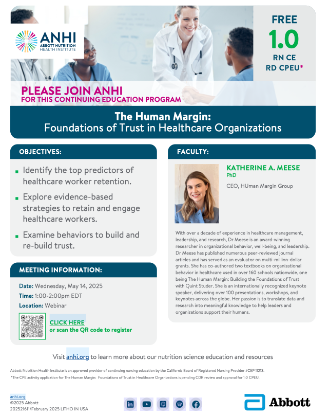 The Human Margin: Foundations of Trust in Healthcare Professionals